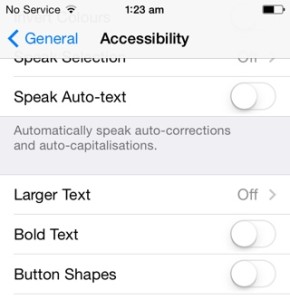 iOS 7.1 beta 2 adds Button Shapes, improves usability at the cost of ...