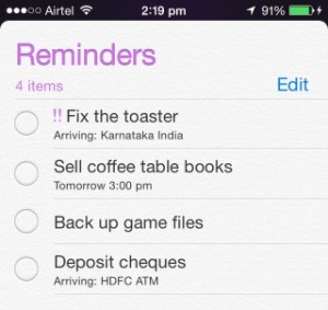 How to set Location-Based Reminders on your iPhone - iPhone Hacks | #1 ...