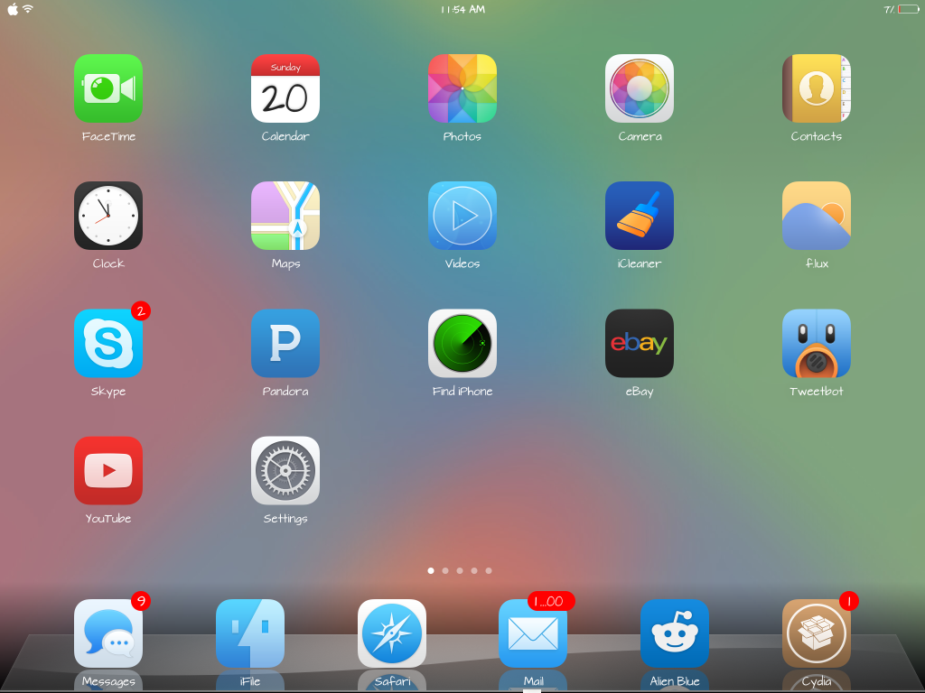 Top 5 iOS 7 iPad Themes - iPhone Hacks | #1 iPhone, iPad, iOS Blog ...