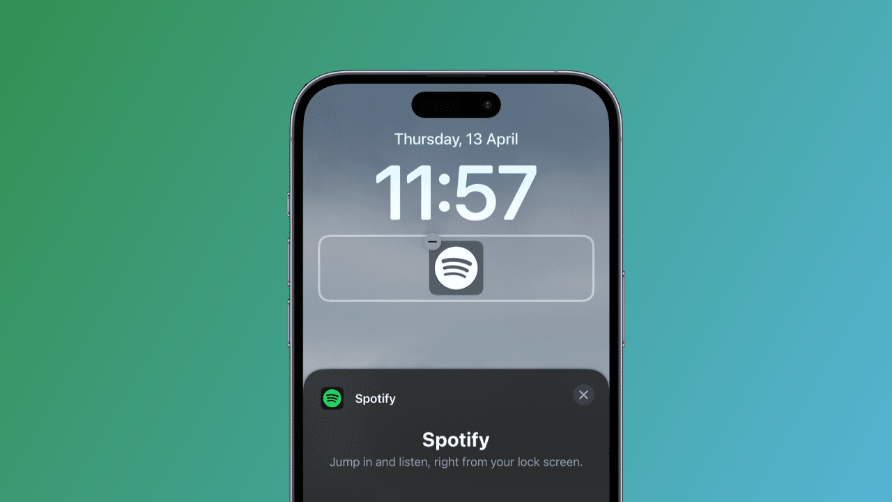 Spotify Update Adds Lock Screen Widget on iPhone - iPhone Hacks | #1 iPhone, iPad, iOS Blog